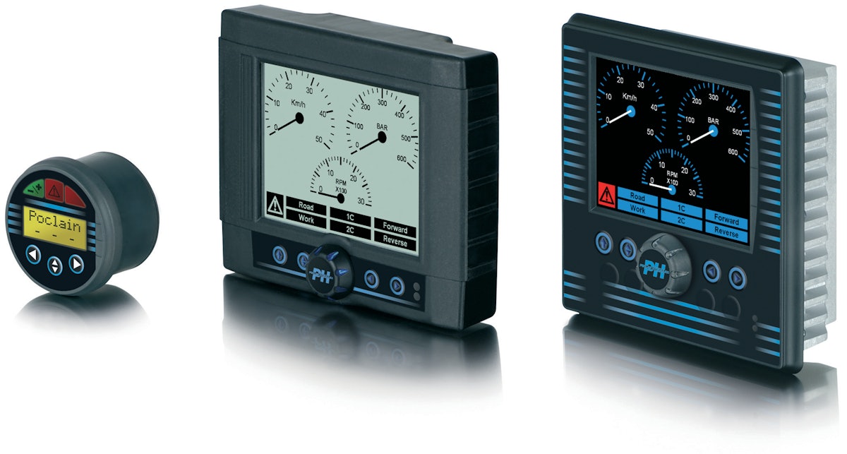 Displays From: Poclain Hydraulics Inc. | OEM Off-Highway