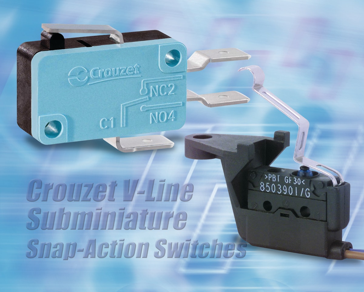 Miniature and Subminiature Snap-Action Switches From: CST - Custom ...