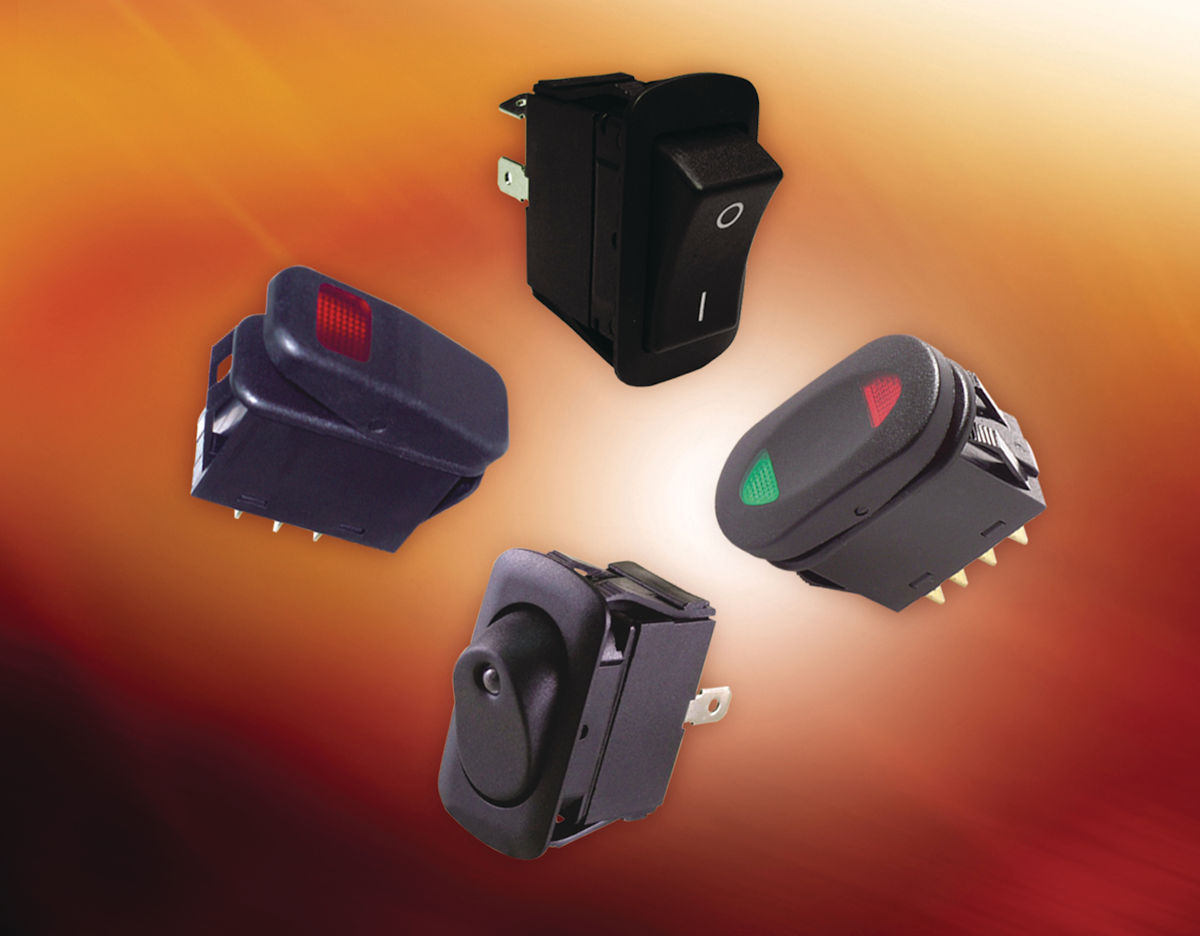 AC/DC water-resistant rocker switches; the KS, KG, KT, and KM Series ...