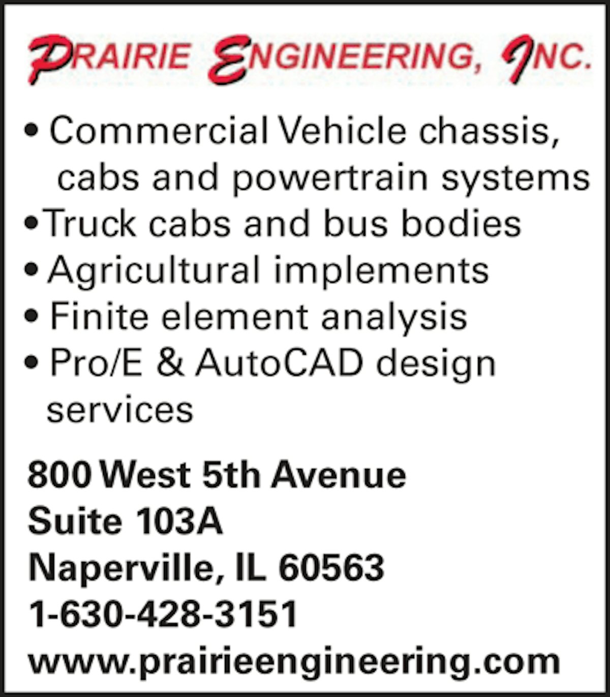 Prairie Engineering, Inc | OEM Off-Highway