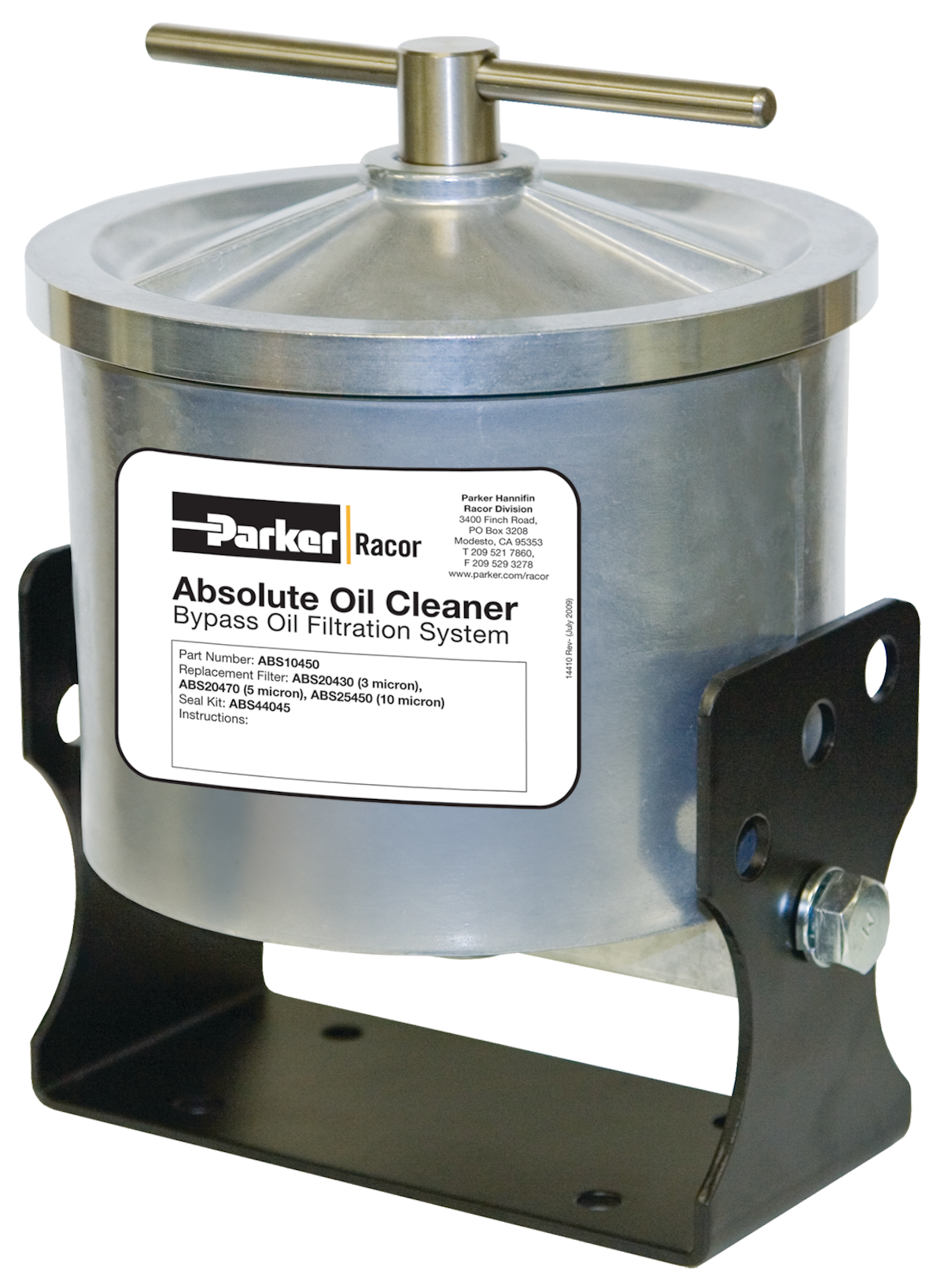 Absolute Series Bypass Oil Cleaner From: Parker Hannifin Corp., Racor ...