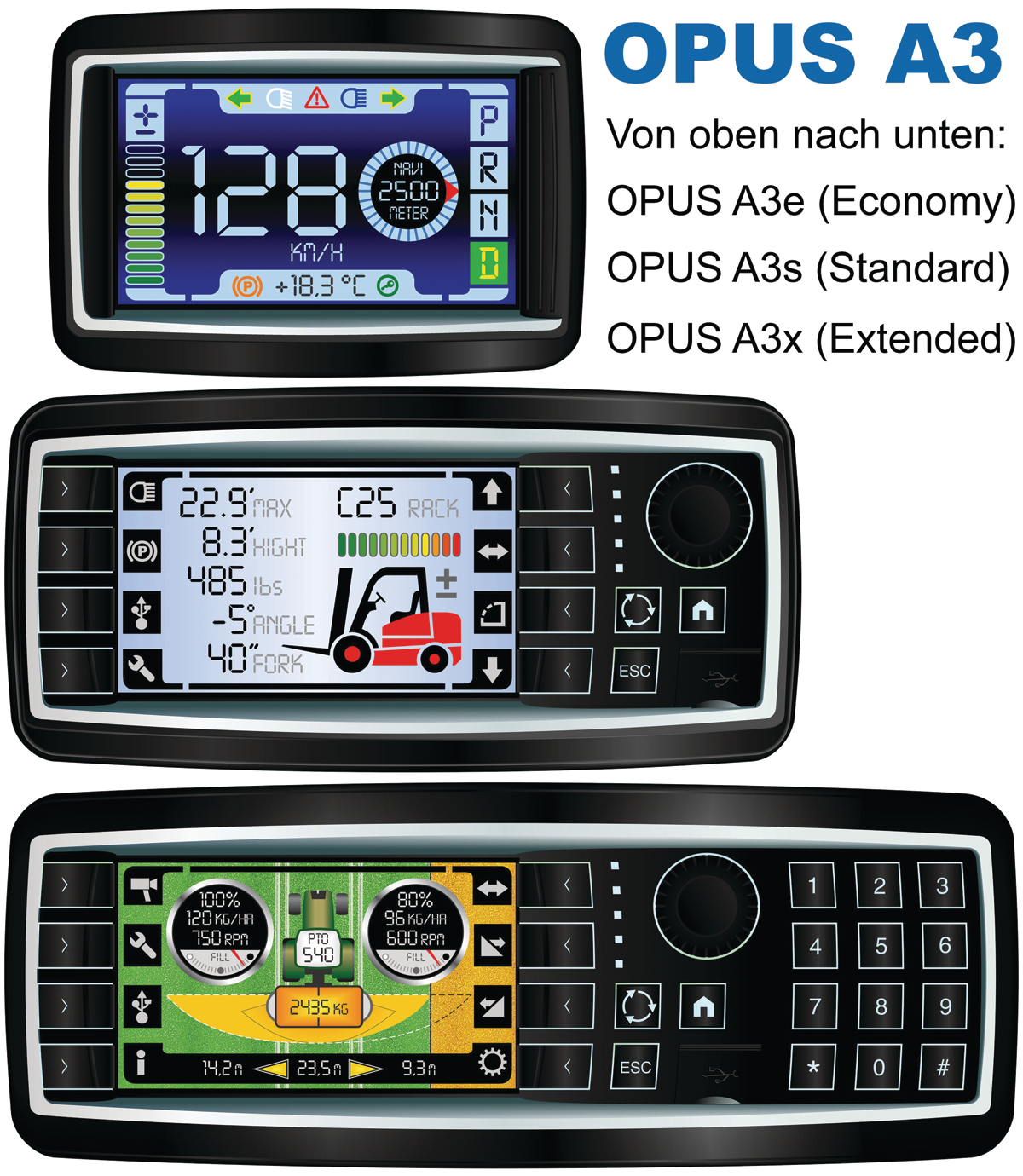 OPUS A3 From: Topcon Electronics GmbH & Co. KG | OEM Off-Highway