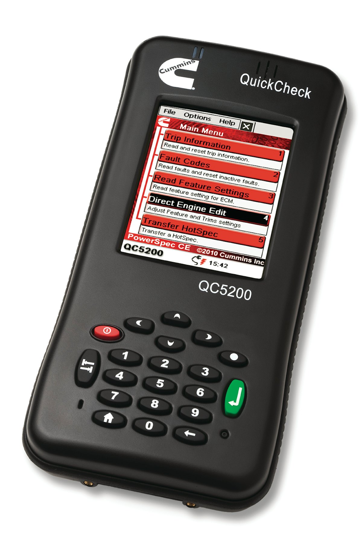 Cummins QuickCheck 5200 handheld device From: Cummins Inc. | OEM Off ...