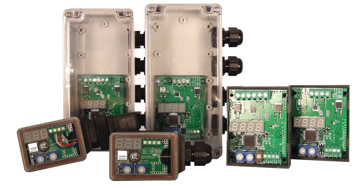 Digital Display Proportional Valve Driver From: Lynch Fluid Controls ...