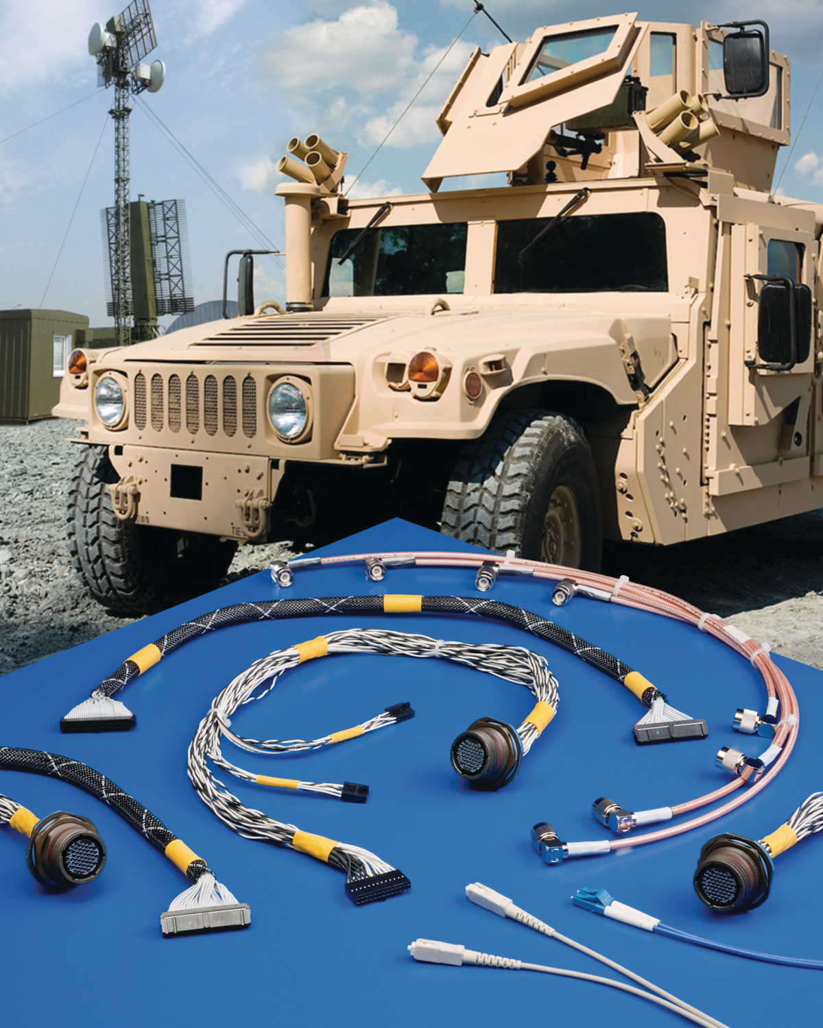 Custom Military Cable Assemblies From: JEM Electronics | OEM Off-Highway