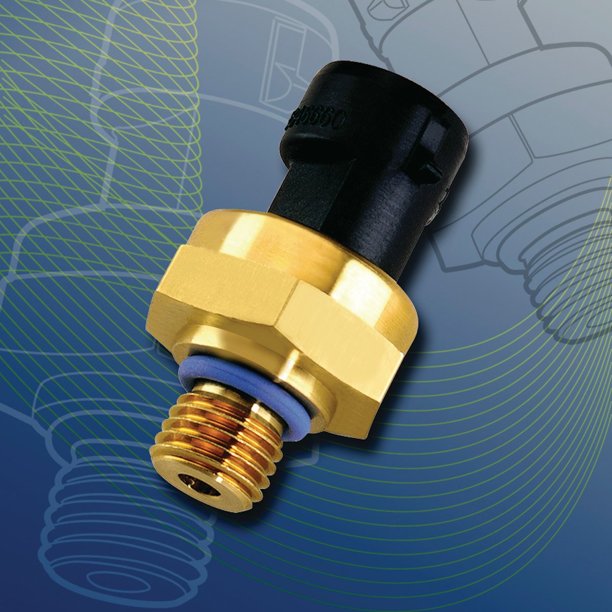 P4055 Sealed Gage Pressure Sensor From: Kavlico | OEM Off-Highway