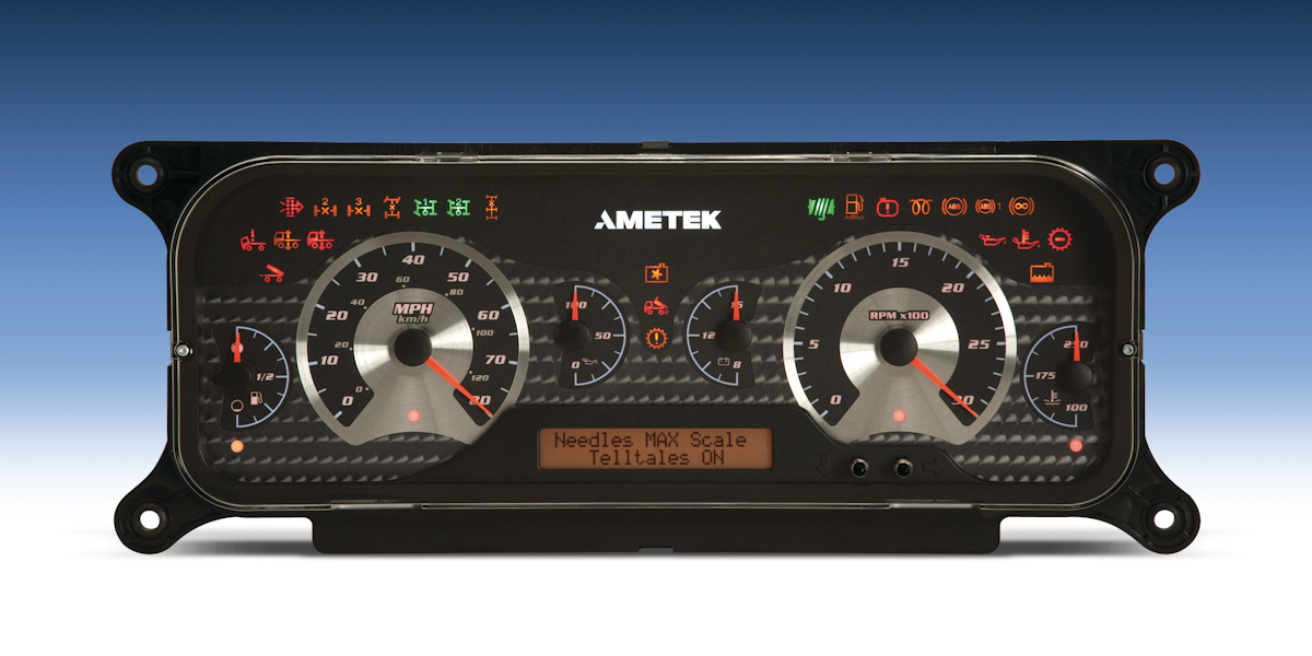 Universal Instrument Panel (UIP-S) From: AMETEK Vehicular ...
