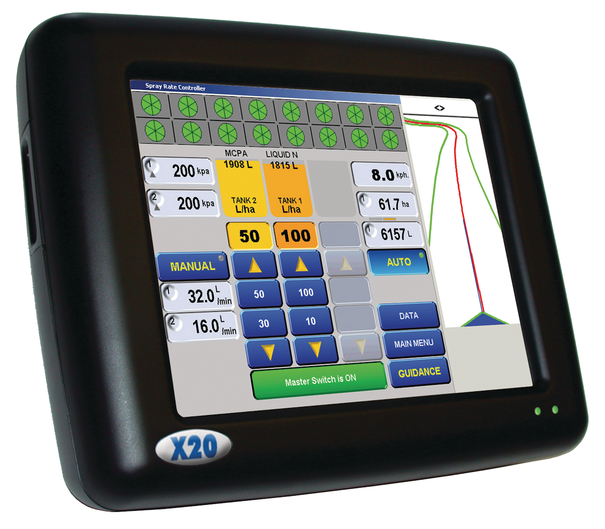 GPS and precision farming system. | OEM Off-Highway