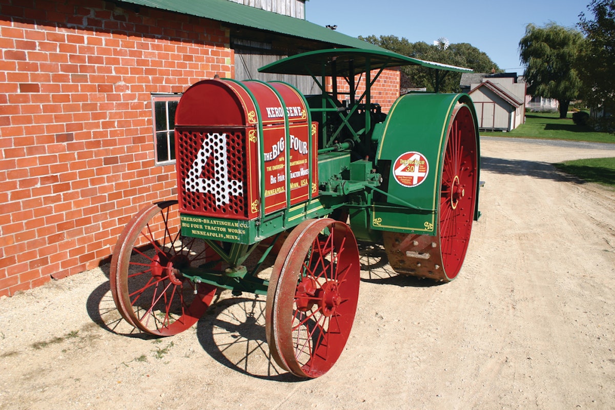 Prairie tractors such as the Big Four could have set the standard ...