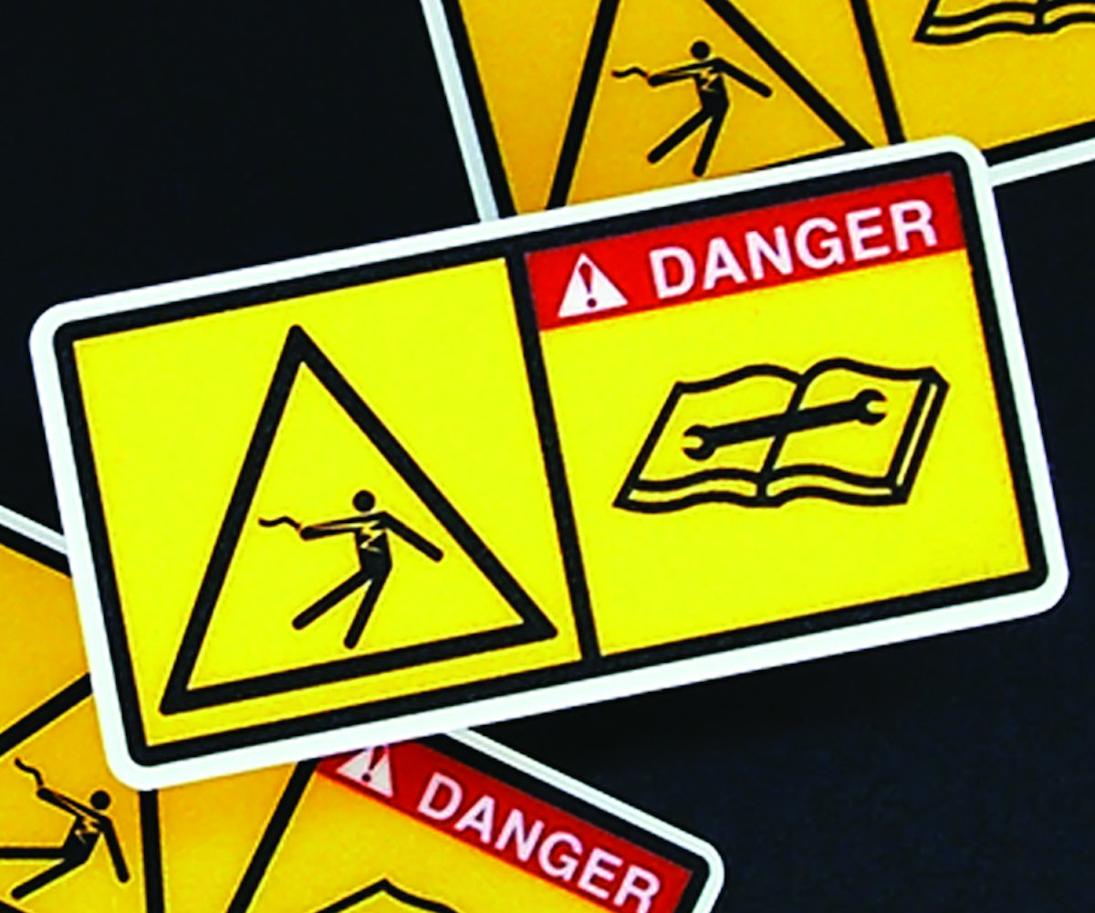 warning caution danger difference