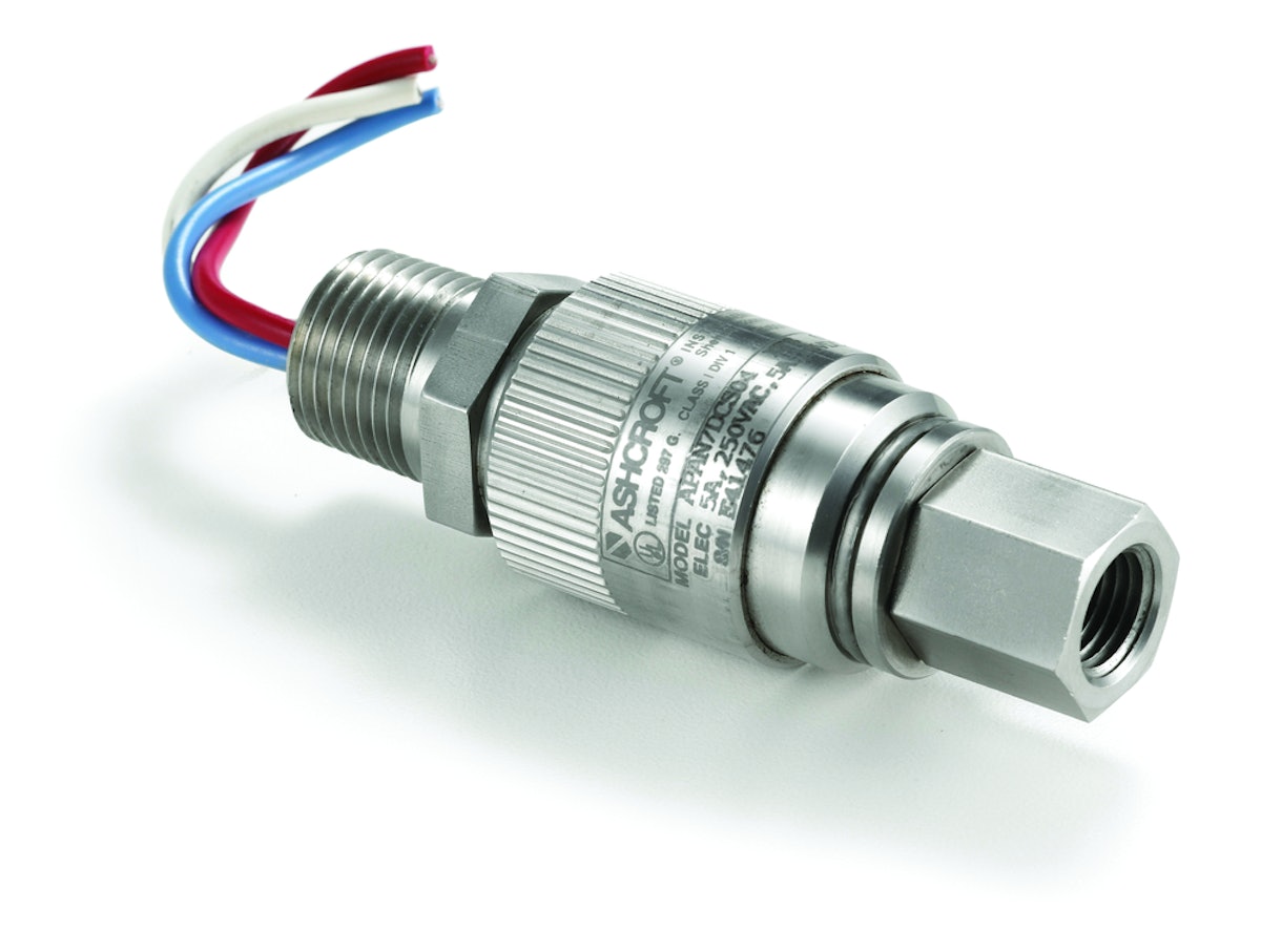 A Series Stainless Steel Pressure Switches From: Ashcroft, Inc. | OEM ...