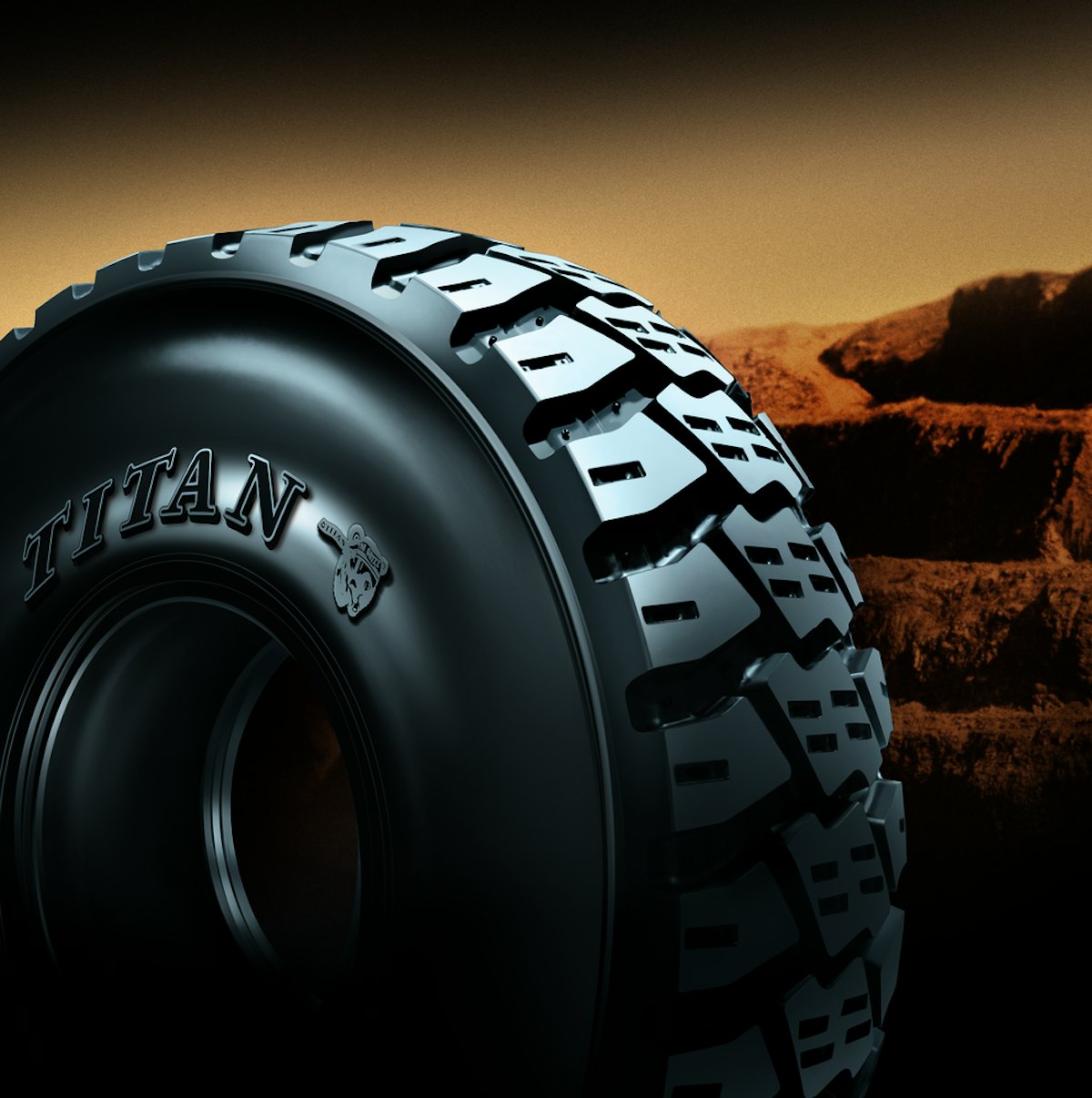 Titan Tire 007 MFT Mining Tire From: Titan Tire Corp., a subsidiary of ...