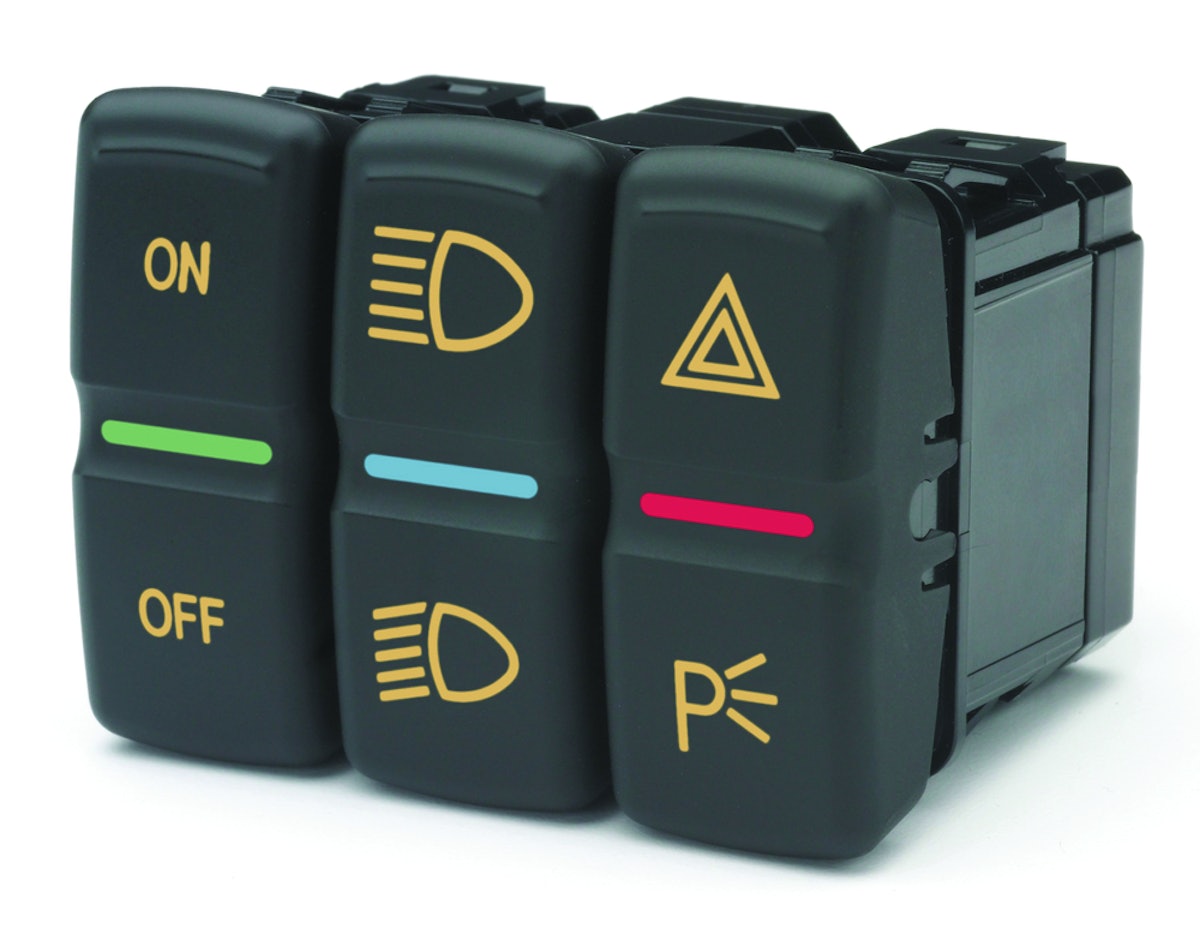 eSM Multiplexed Rocker Switch Units From: Eaton | OEM Off-Highway