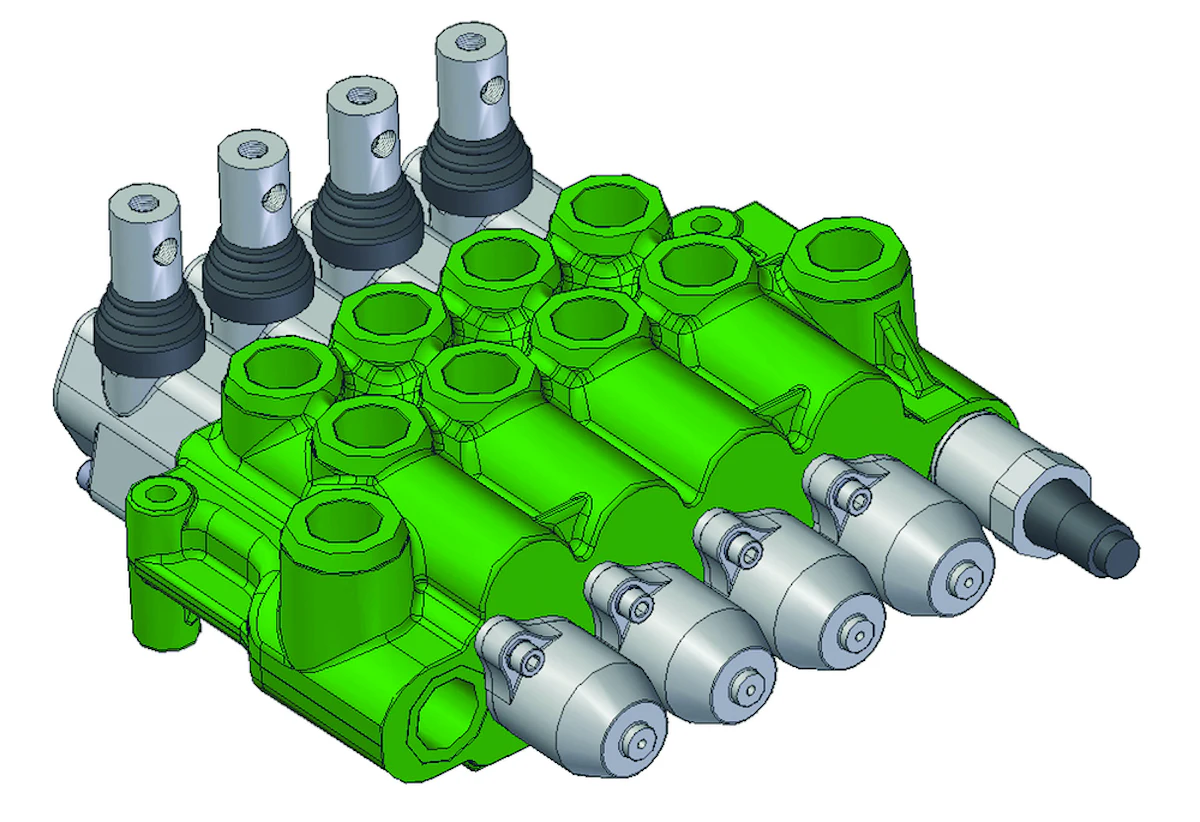 VDM09 Monoblock Directional Control Valves From: Salami Hydraulics ...