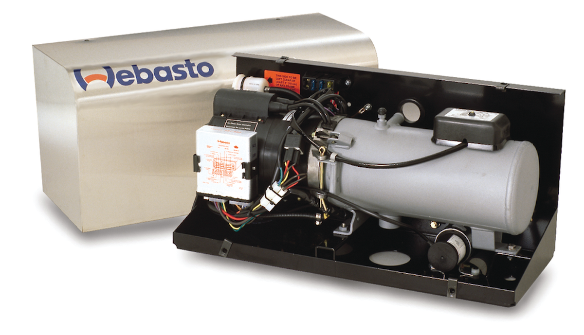 DBW 2010 Water Heater For Mid- To Large-Sized Engines From: Webasto ...
