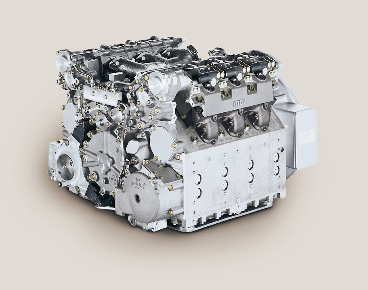 6V 890 Diesel Engine For Light And Medium Military Vehicles From: MTU ...