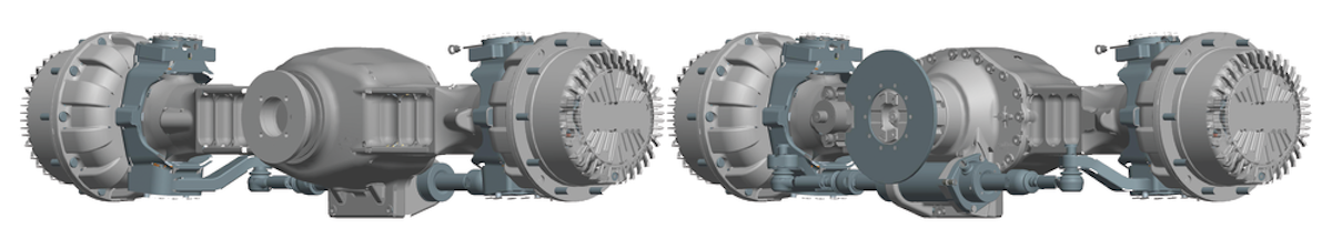 Front-Steering Oscillating Axle for Tractors From: Oerlikon Graziano ...