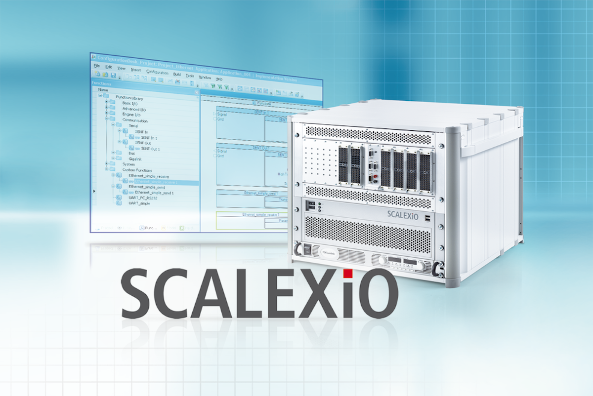 SCALEXiO Hardware-in-the-Loop Software From: dSPACE | OEM Off-Highway
