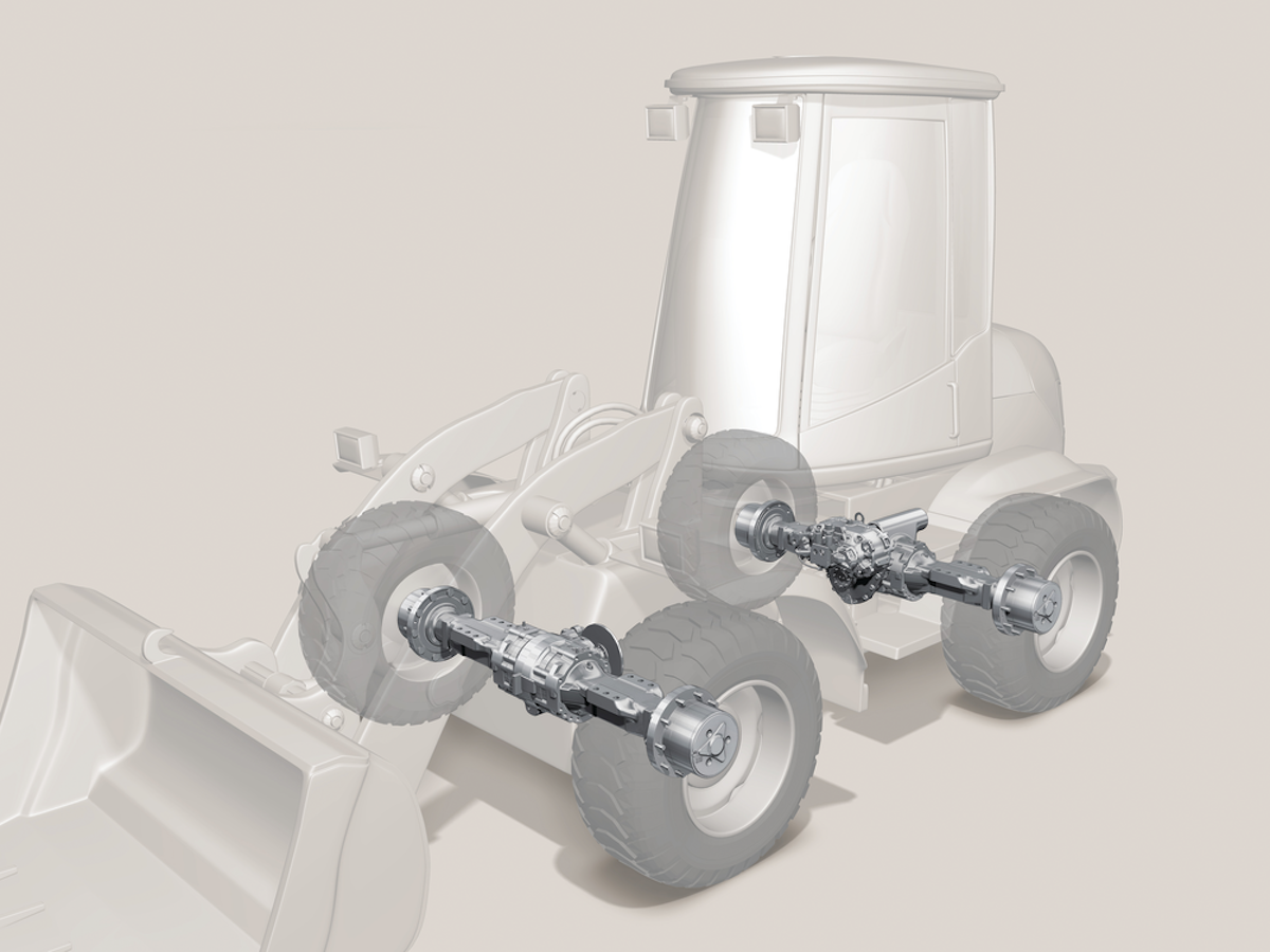 MT-L 3015 and MT-L 3020 Rigid Axles for Compact Loaders From: ZF ...