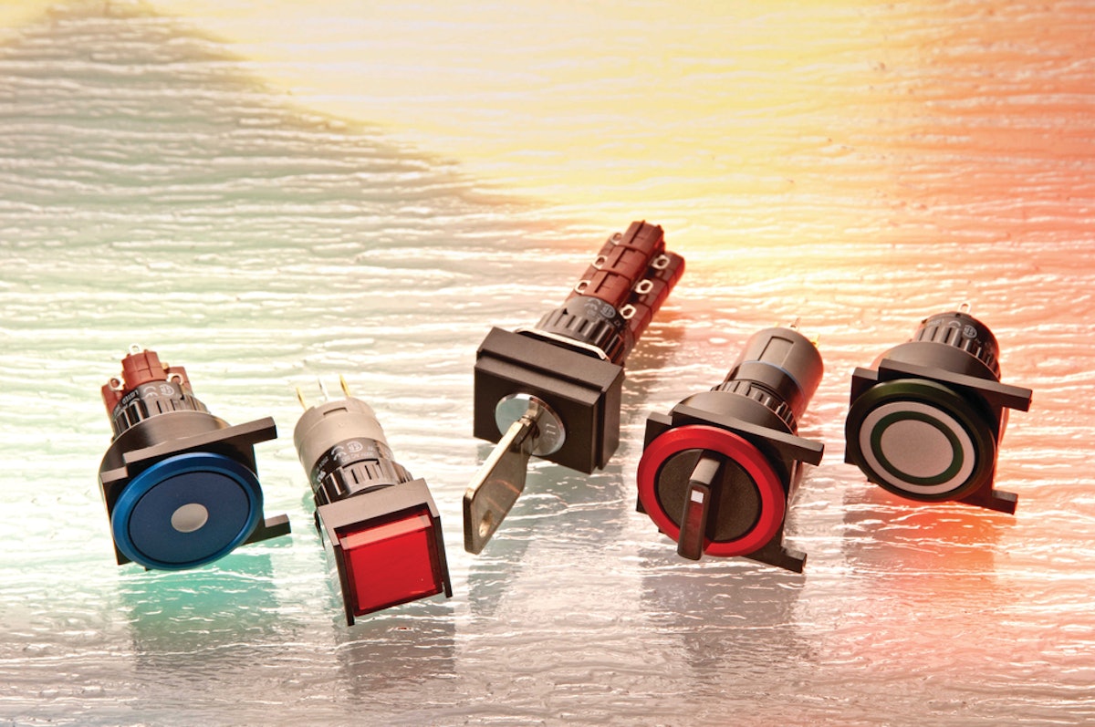 Series 51 Space Saving Industrial Switches From: EAO Corporation | OEM ...