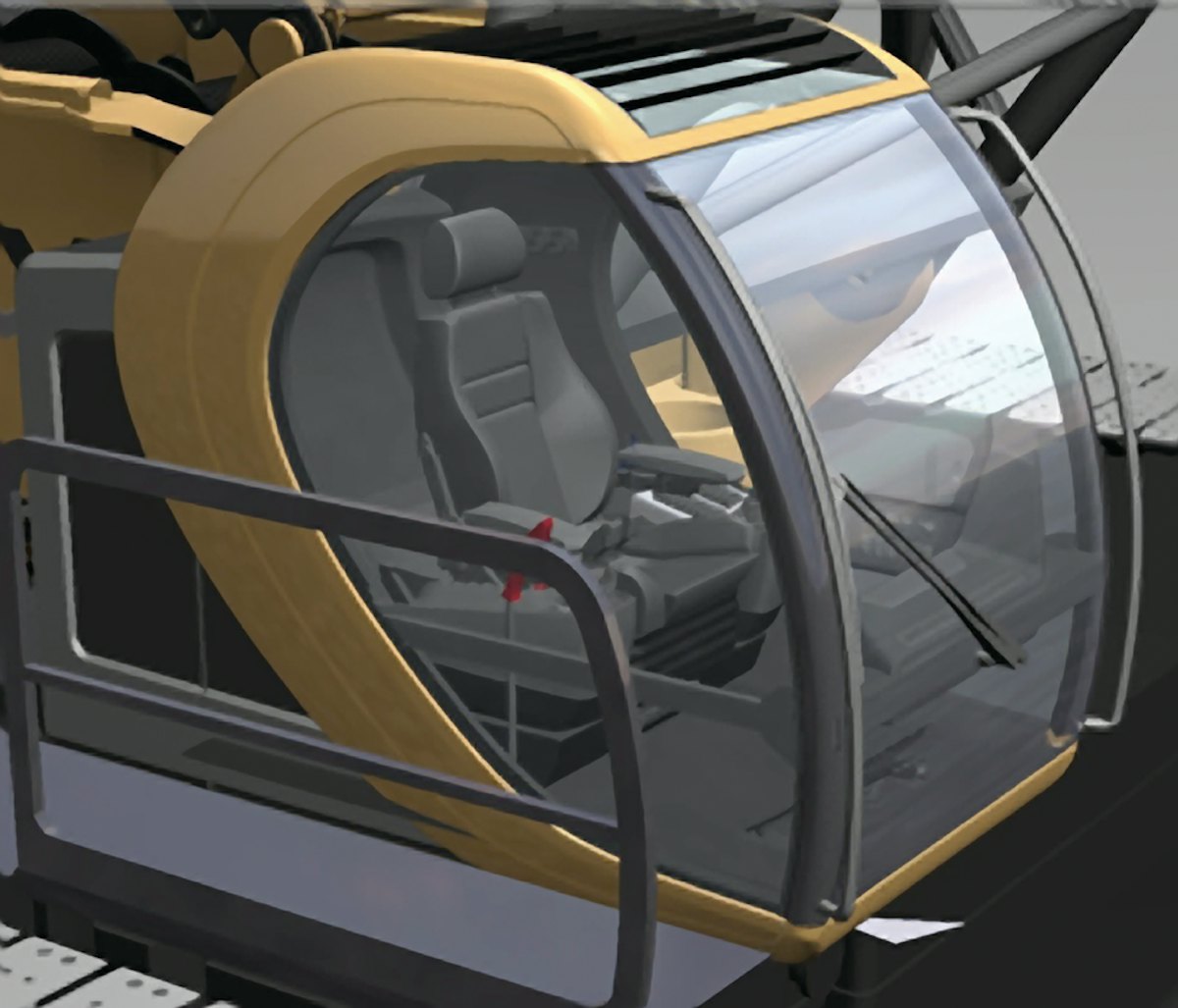 New operator cab features unique style and enhanced visibility | OEM ...