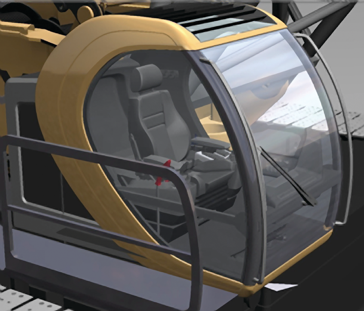 New operator cab features unique style and enhanced visibility | OEM ...