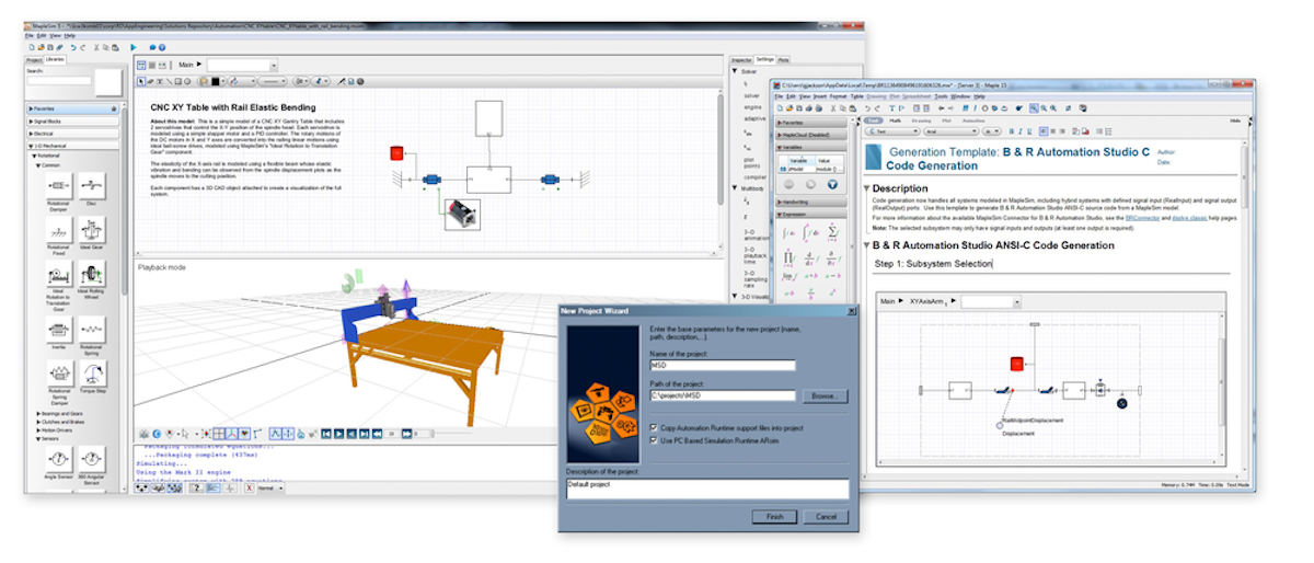 New Maplesoft Product Connects System Models from MapleSim into B&R ...