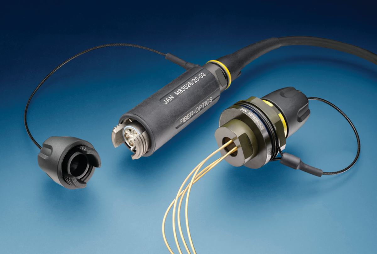 PRO BEAM Jr. Expanded-Beam Tactical Fiber Optic Connectors From: TE ...