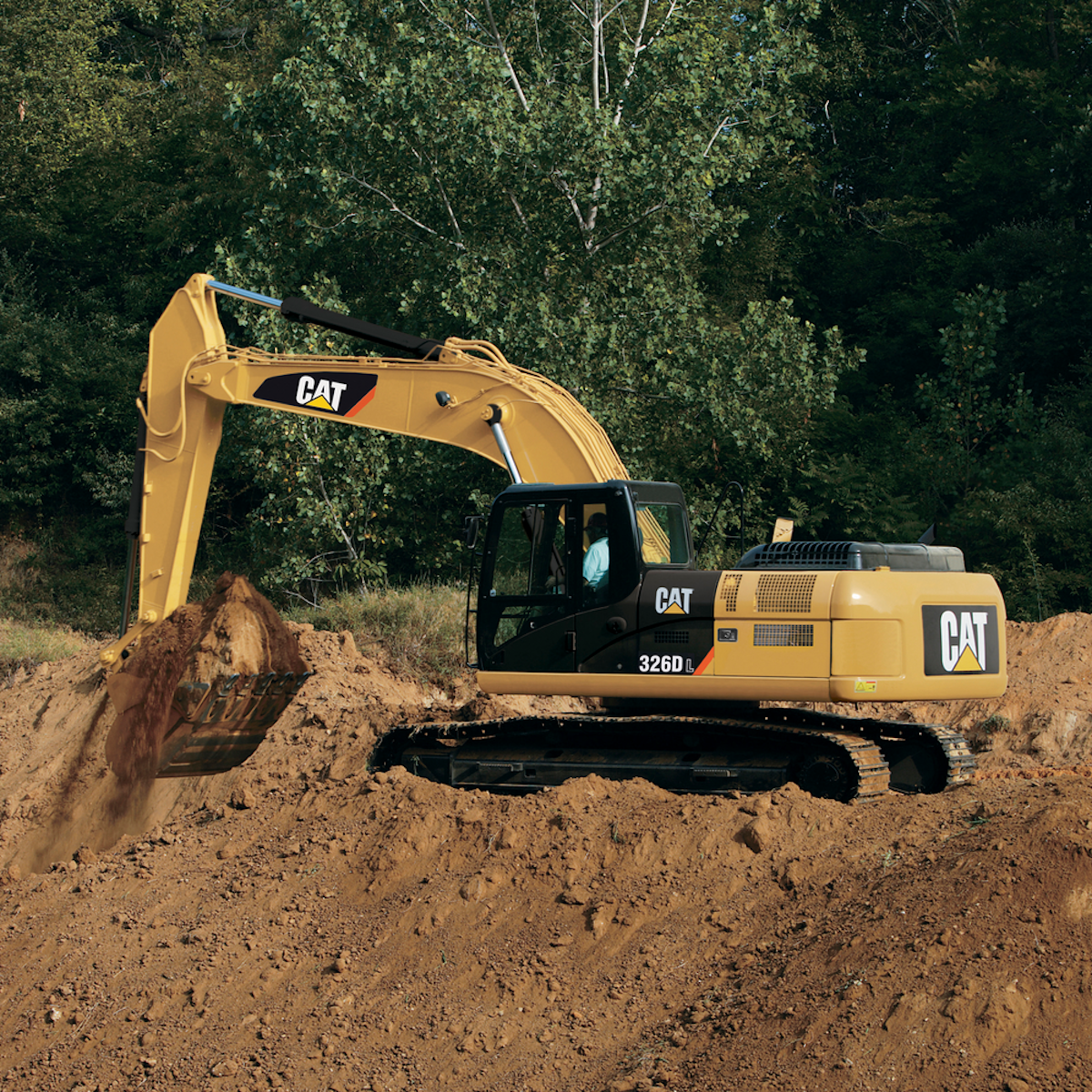 Caterpillar's New 326D L Hydraulic Excavator Features An Automatic ...