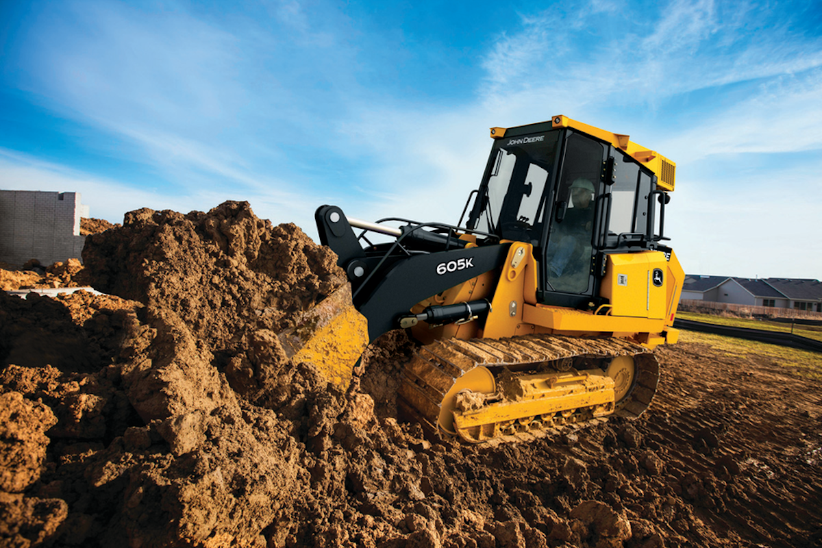 John Deere Introduces its 605K Crawler Loader Featuring a Hydrostatic ...