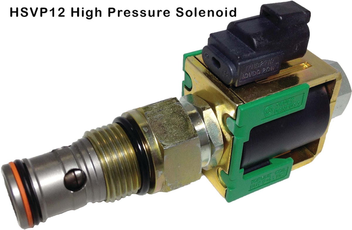 HSV & HSVP High Pressure Solenoid Valves From: Comatrol | OEM Off-Highway