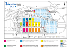 bauma 2013 Map | OEM Off-Highway