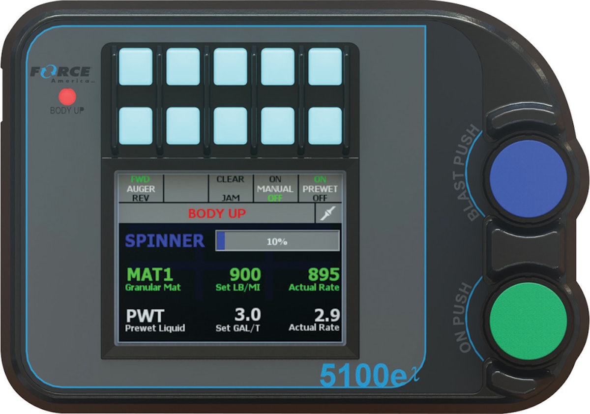 5100ex Spreader Controller From: FORCE America | OEM Off-Highway
