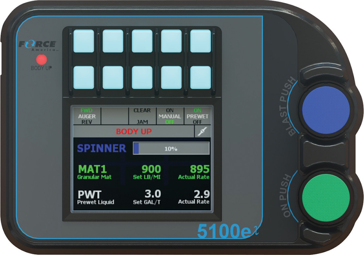 5100ex Spreader Controller From: FORCE America | OEM Off-Highway