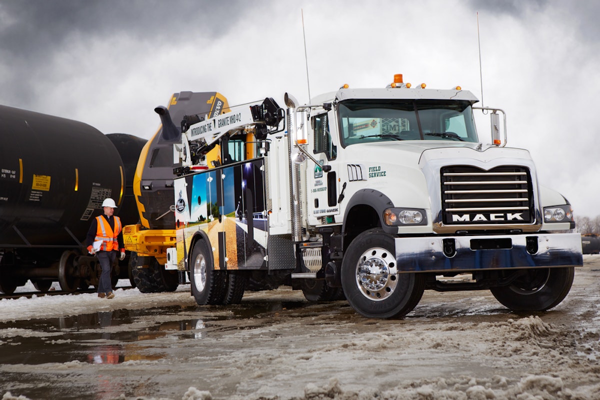 Mack Trucks Introduces MACK Granite MHD 4x2 Work Truck | OEM Off-Highway