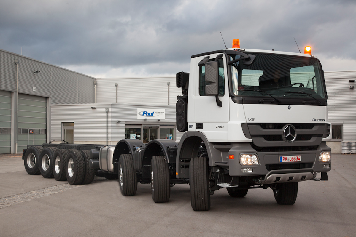 Paul Nutzfahrzeuge Will Display New Seven-Axle Truck Chassis Designed ...