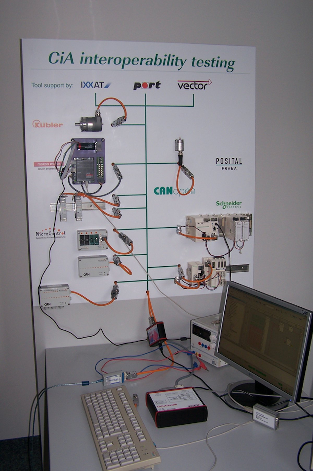 CiA CANopen interoperability testing | OEM Off-Highway