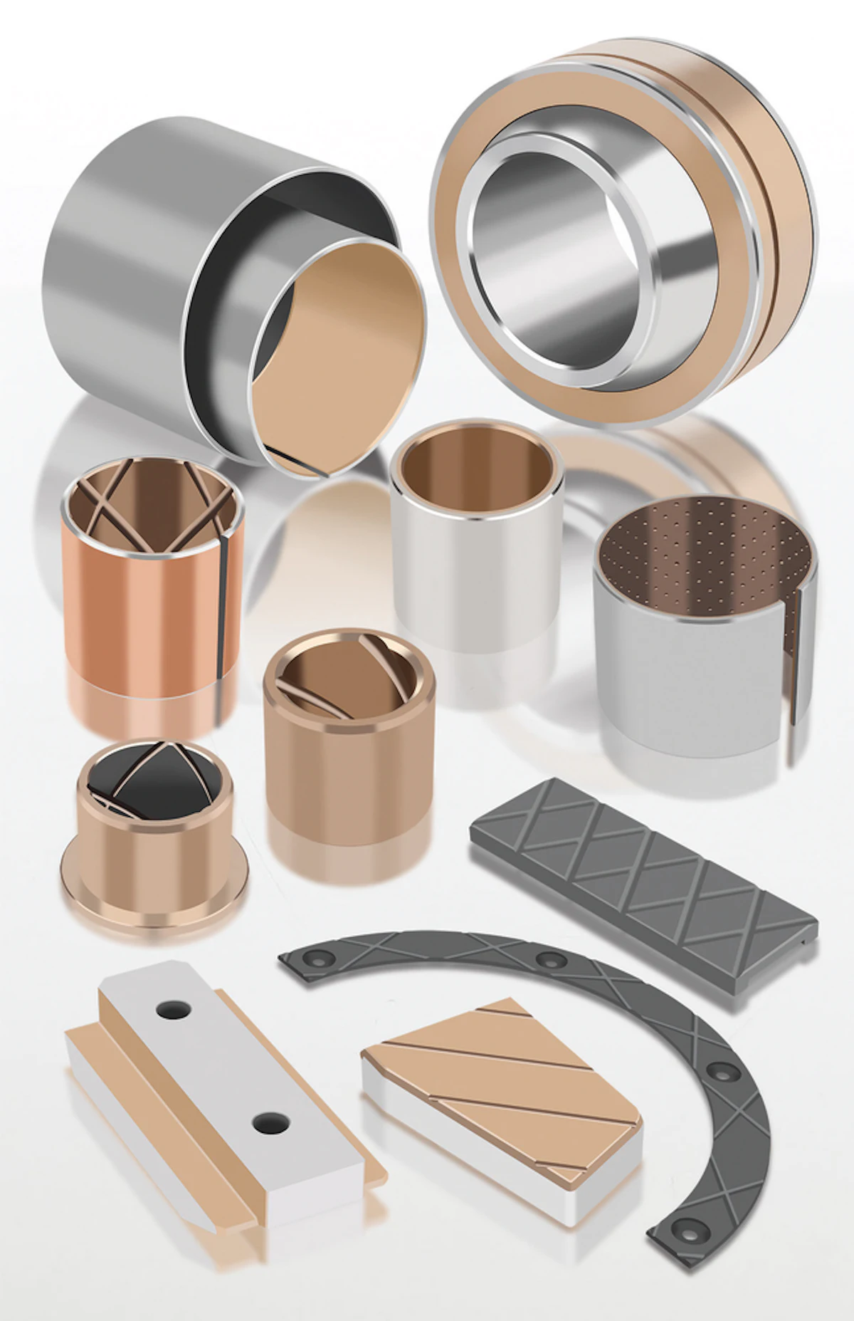 GGB-CSM and GGB-CBM Series Metallic Bearings | OEM Off-Highway