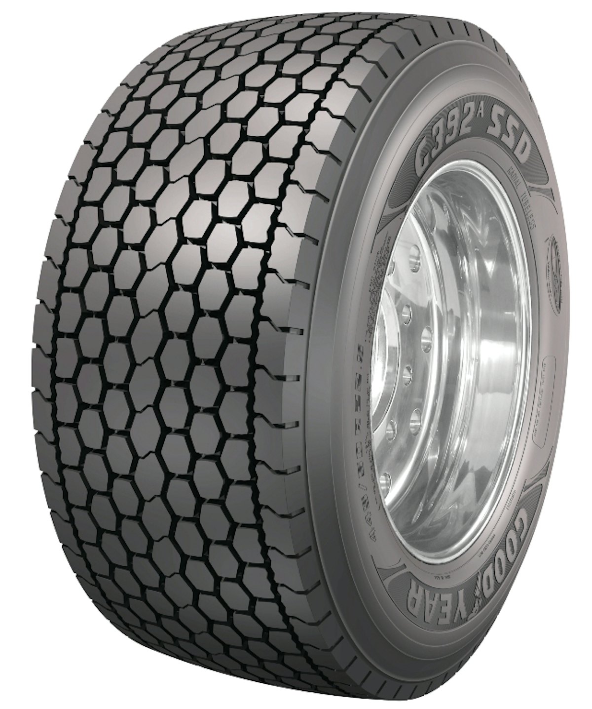 G392A SSD with DuraSeal + Fuel Max Wide-Base Tire From: Goodyear ...