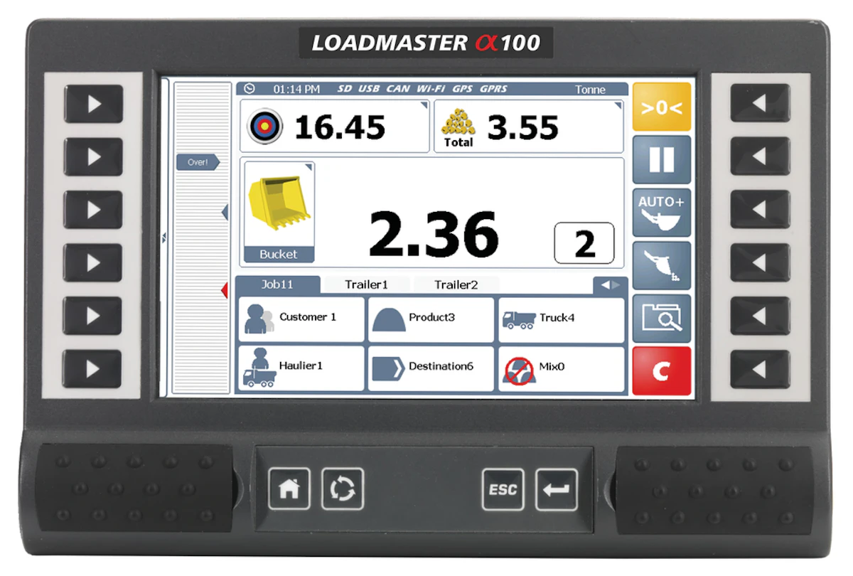 Loadmaster a100 On-Board Weighing System From: RDS Technology Ltd ...