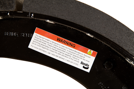 New Bendix Brake Shoe Label Emphasizes Importance of Proper Relining to ...