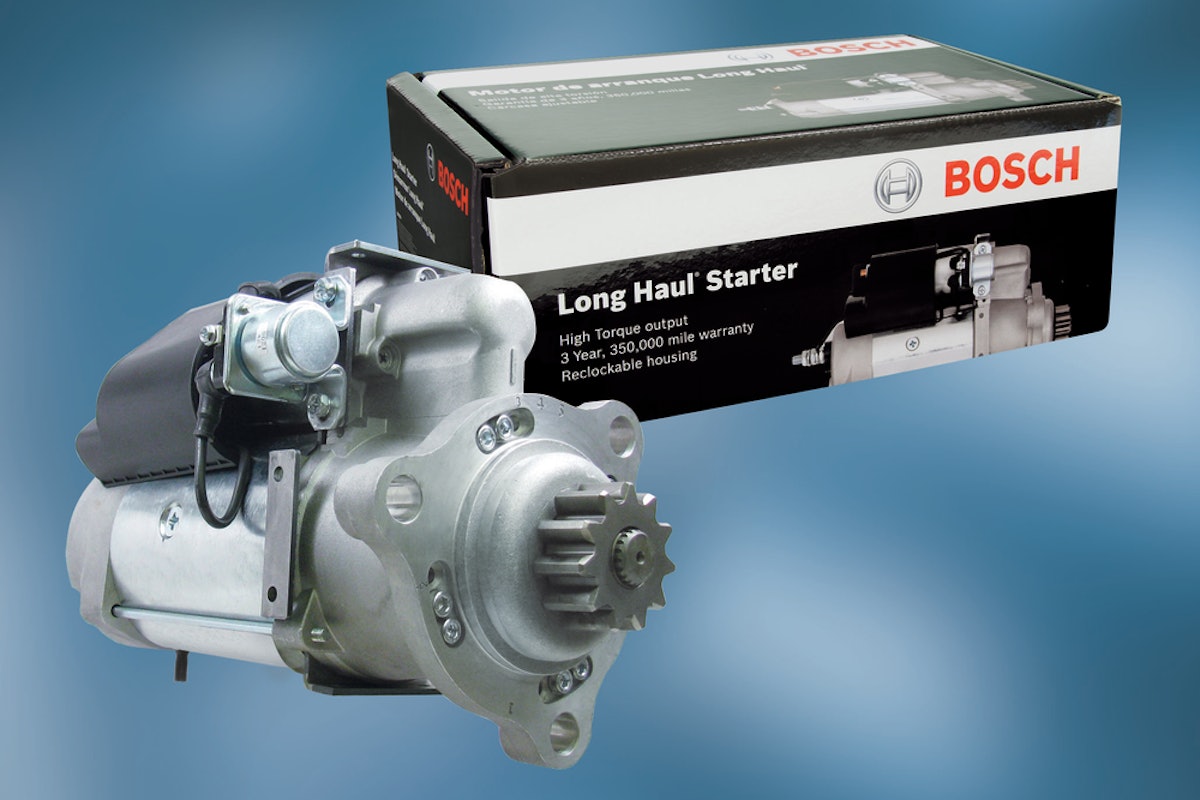 Long Haul 12V Series Starters From: Bosch | OEM Off-Highway