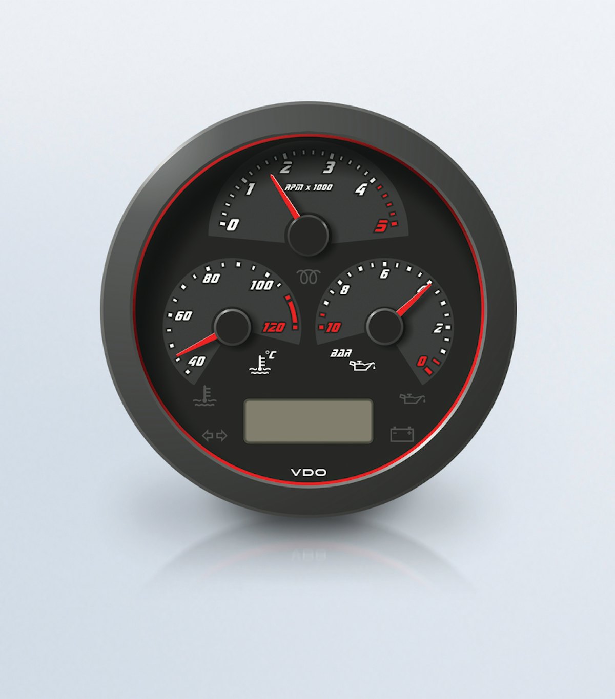 Centrobase 350 Multi-Function Instrument Cluster From: Continental VDO ...