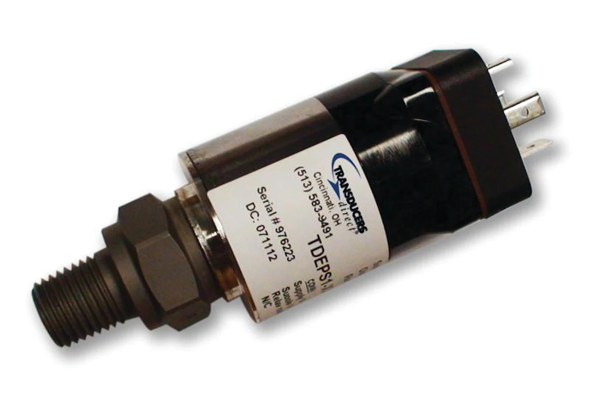 TDEPS Electronic Pressure Switch with Relay Output From: Transducers ...