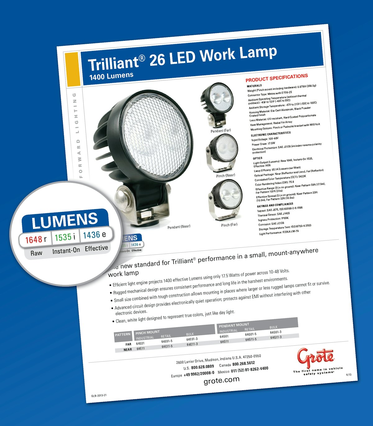 Grote RIE Light Output Measurement System provides more detailed ...