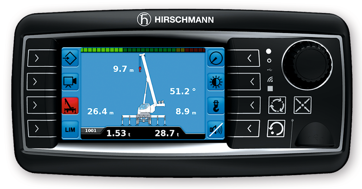 Hirschmann qSCALE I2/I3 Load Moment Indicator From: WIKA Mobile Control ...