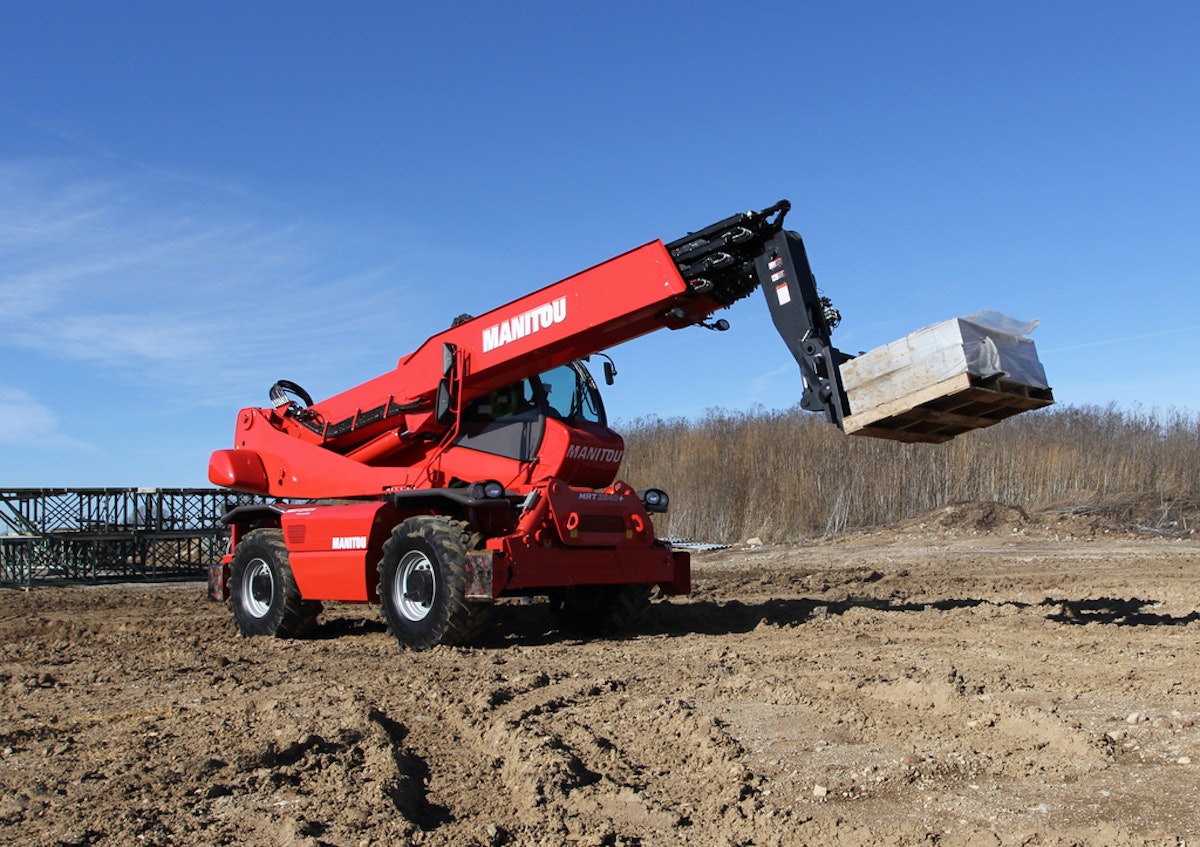 Manitou introduces new MRT Series rotating telescopic handlers | OEM ...