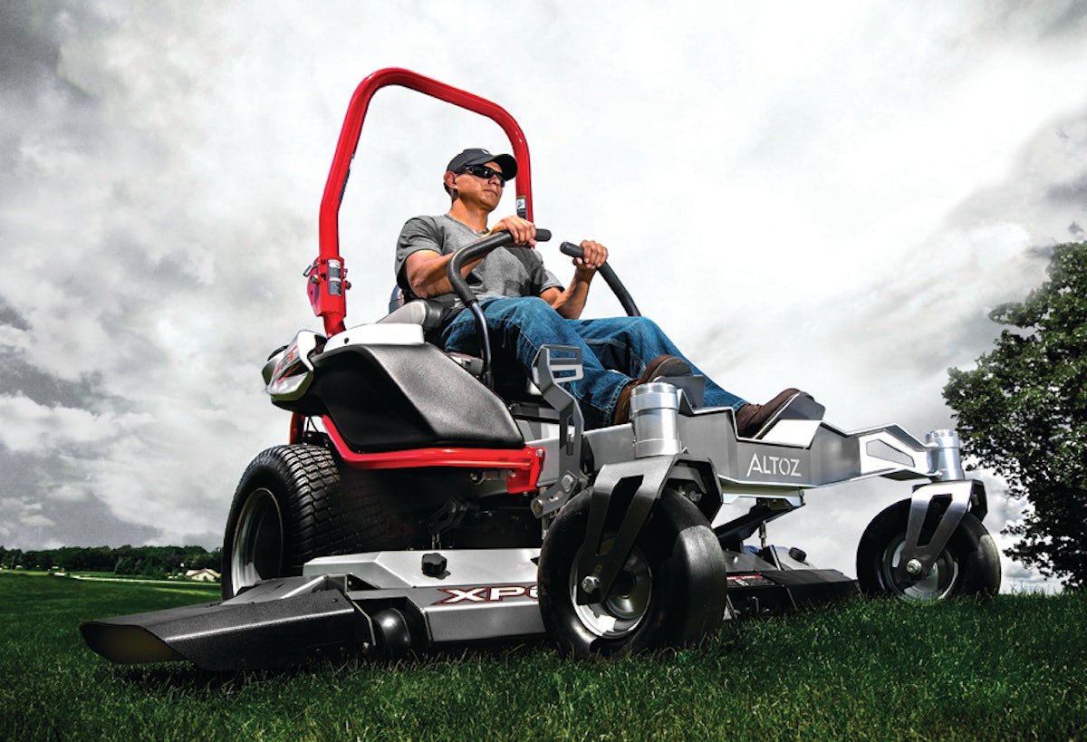 New Altoz XP S zero-turn mowers offer three deck size options | OEM Off ...