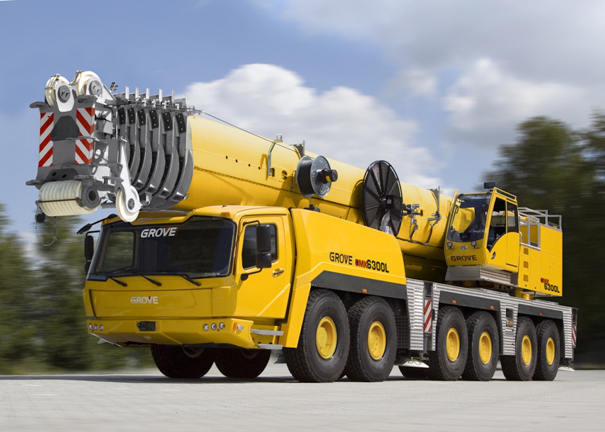 Manitowoc exhibiting new Grove GMK6400 and GMK6300L cranes at CONEXPO ...