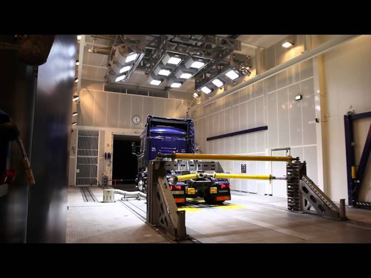 Scania Climatic wind tunnel (B-Roll) | OEM Off-Highway